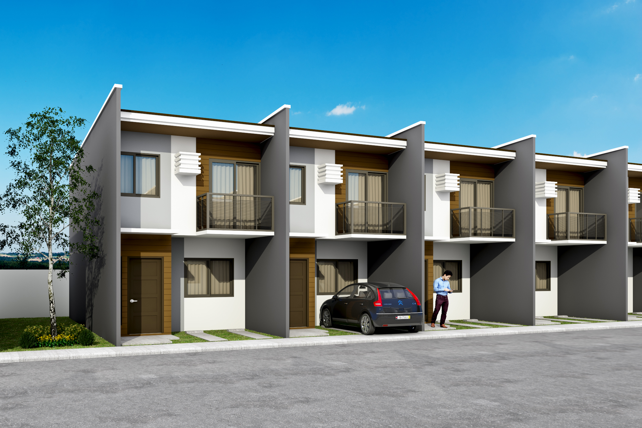 Glenn Walter Alcordo | 2 Storey Townhouse - Corner Unit | Philippine ...